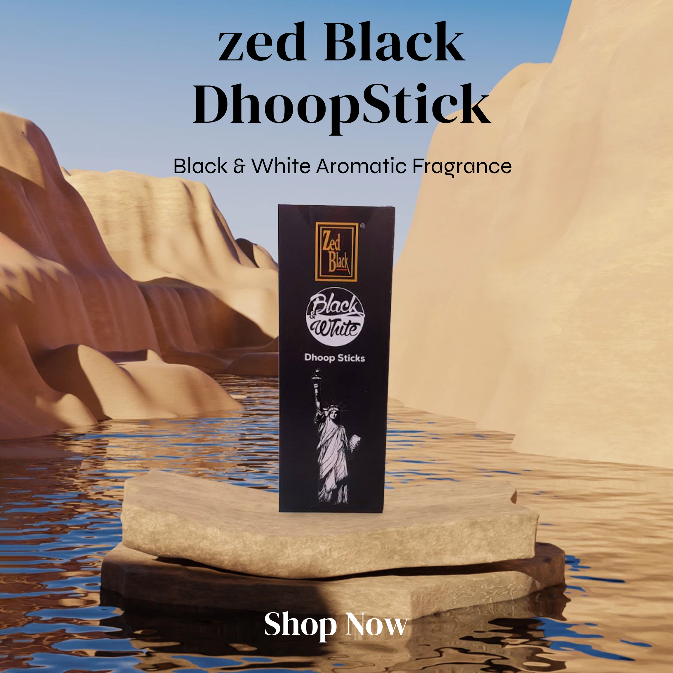 Zed Black DhoopStick ₹10 – jdevpujamart.com